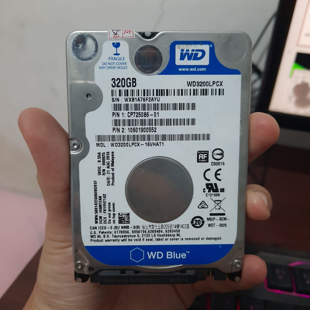 Jual HDD WD Blue 320GB PC/Laptop/PS2/PS3/XBOX 360 | Shopee Indonesia