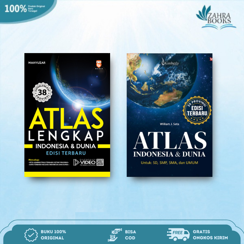Jual Atlas Lengkap Indonesia dan Dunia Edisi Terbaru - WahyuMedia ...