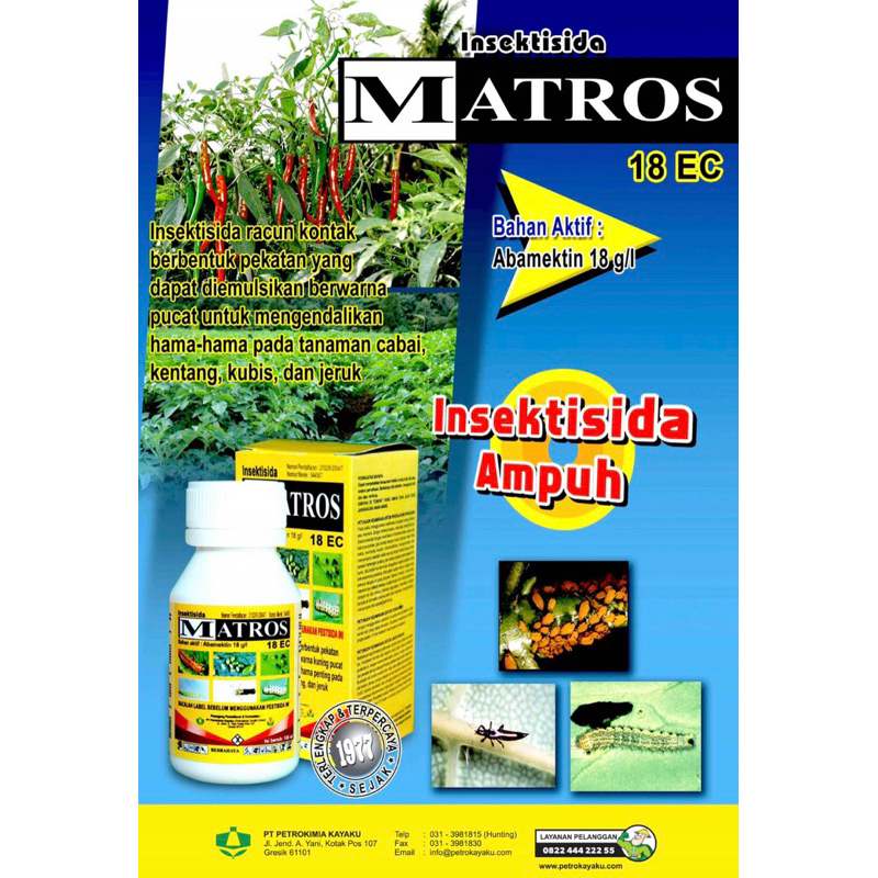 Jual insektisida matros 18 ec 500 ml | Shopee Indonesia