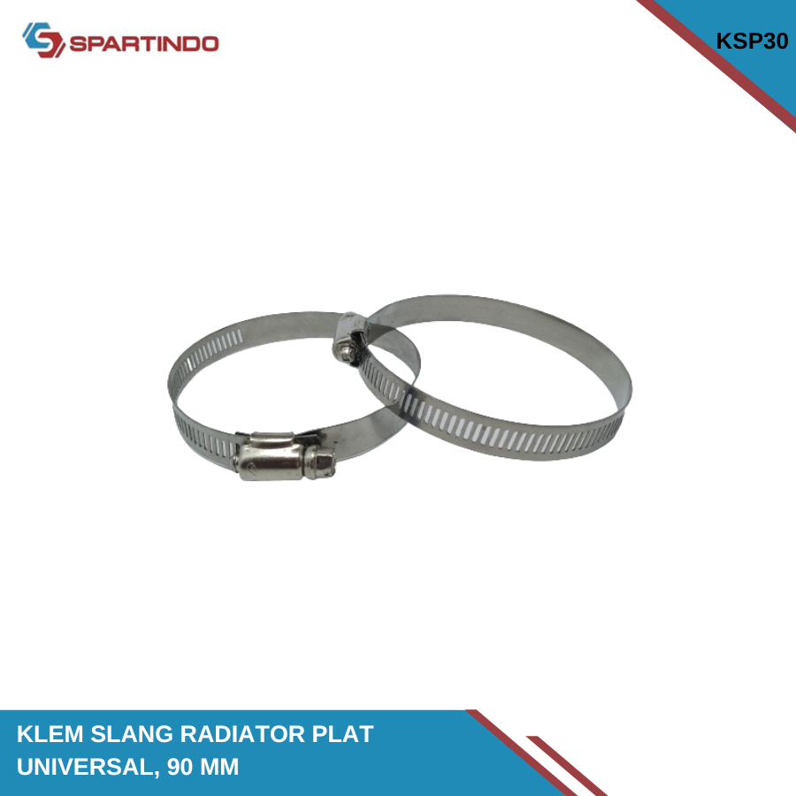 Jual Klem Selang Plat Ukuran 3,5 inci Ukuran 90mm Ukuran 9cm Klem Klam ...