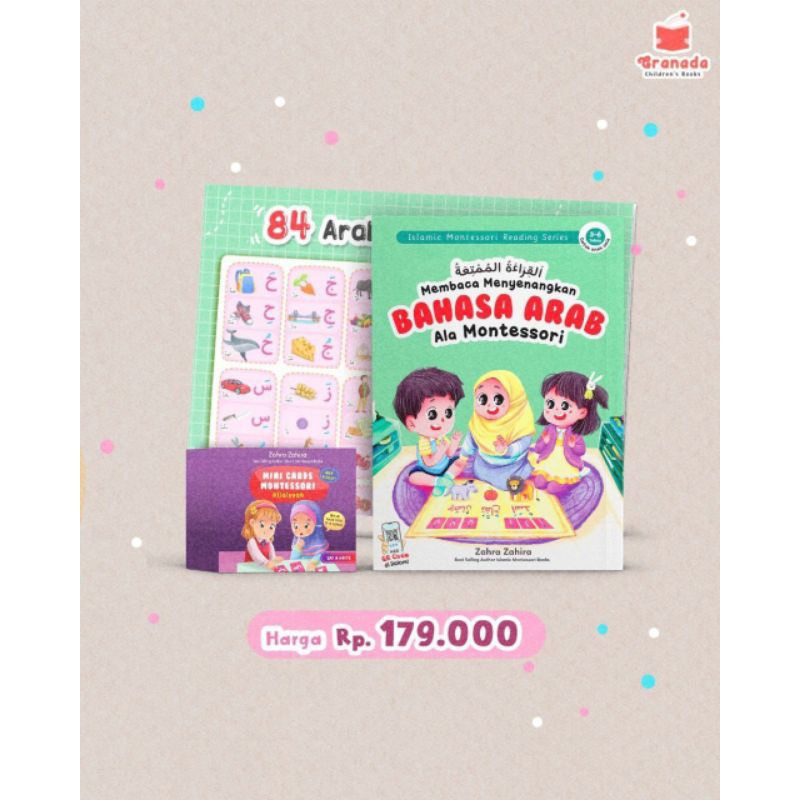 Jual Membaca Menyenangkan Bahasa Arab Ala Montessori by Granada Books ...