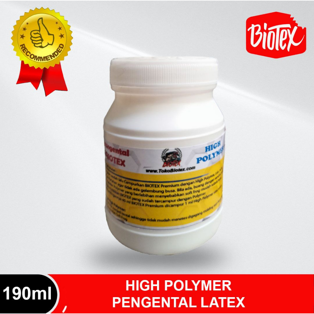 Jual Biotex High Polimer Pengental Lateks untuk Soft Frog 190 Ml ...
