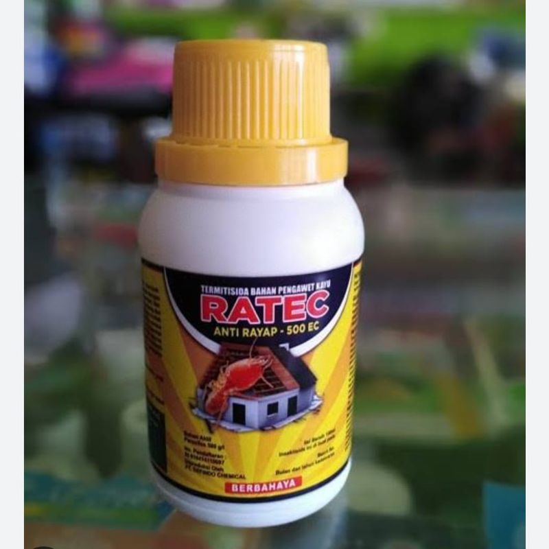Jual Racun Rayap RATEC 100ml Termisida Bahan Pengawet Kayu Original 100 ...