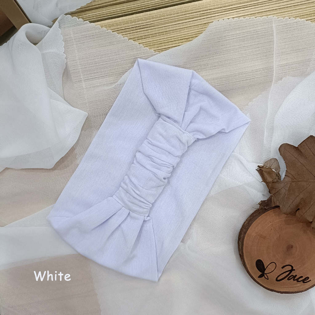 Jual JACE CIPUT BANDANA PITA KAOS PE RAYON Bandana Kaos Polos / Inner ...
