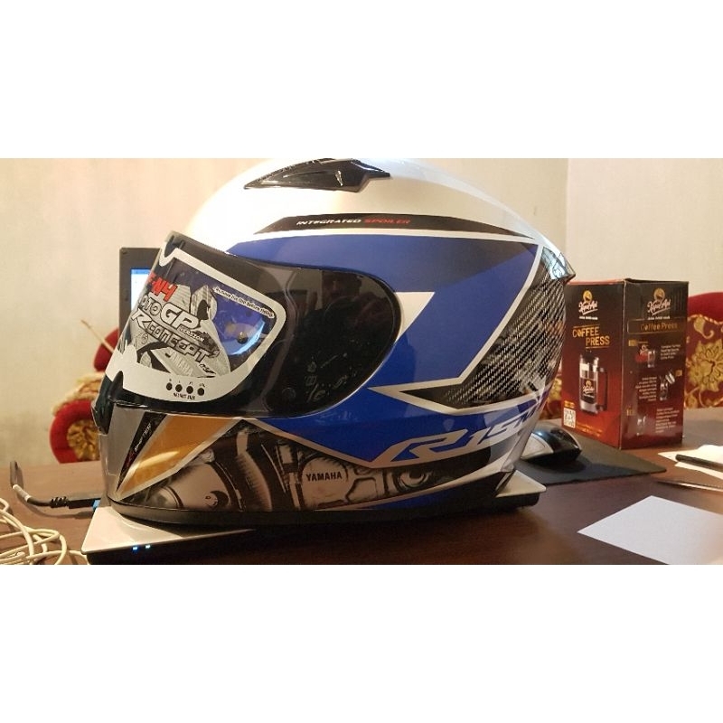 Jual HELM FULL FACE ORIGINAL YAMAHA R15M LIMITED EDITION SPORT BIKE ...