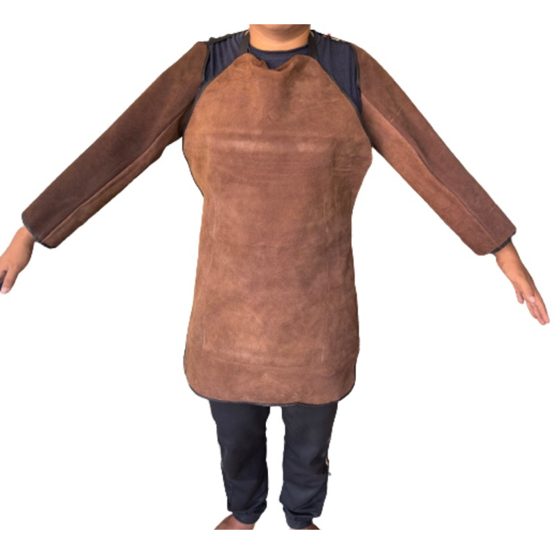 Jual Baju Las Apron Kulit 1 SET ( Badan + Lengan ) | Shopee Indonesia