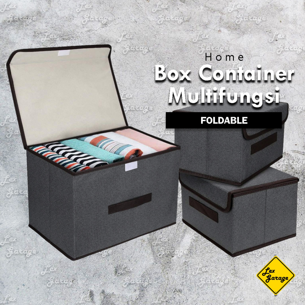 Jual Kotak Penyimpanan Storage Box Organizer Multifungsi Lipat Baju ...
