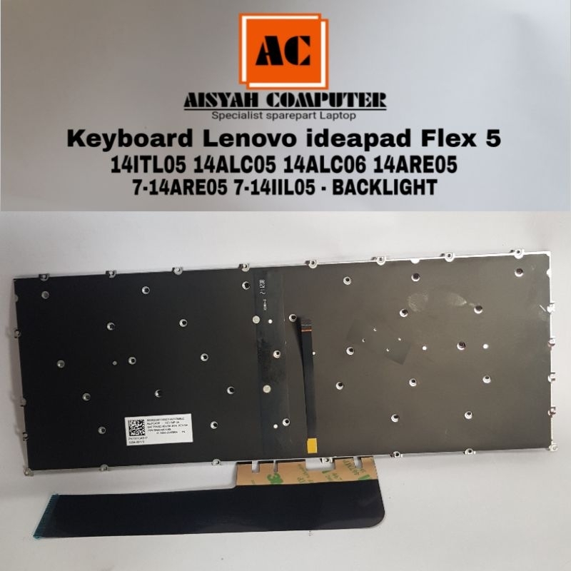 Jual Keyboard Lenovo ideapad Flex 5 14-ITL05 14-ALC06 14-ARE05 - With ...