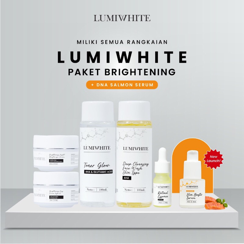 Jual LUMIWHITE BRIGHTENING SERIES LUMIWHITE ACNE SERIES LUMIWHITE CREAM ...