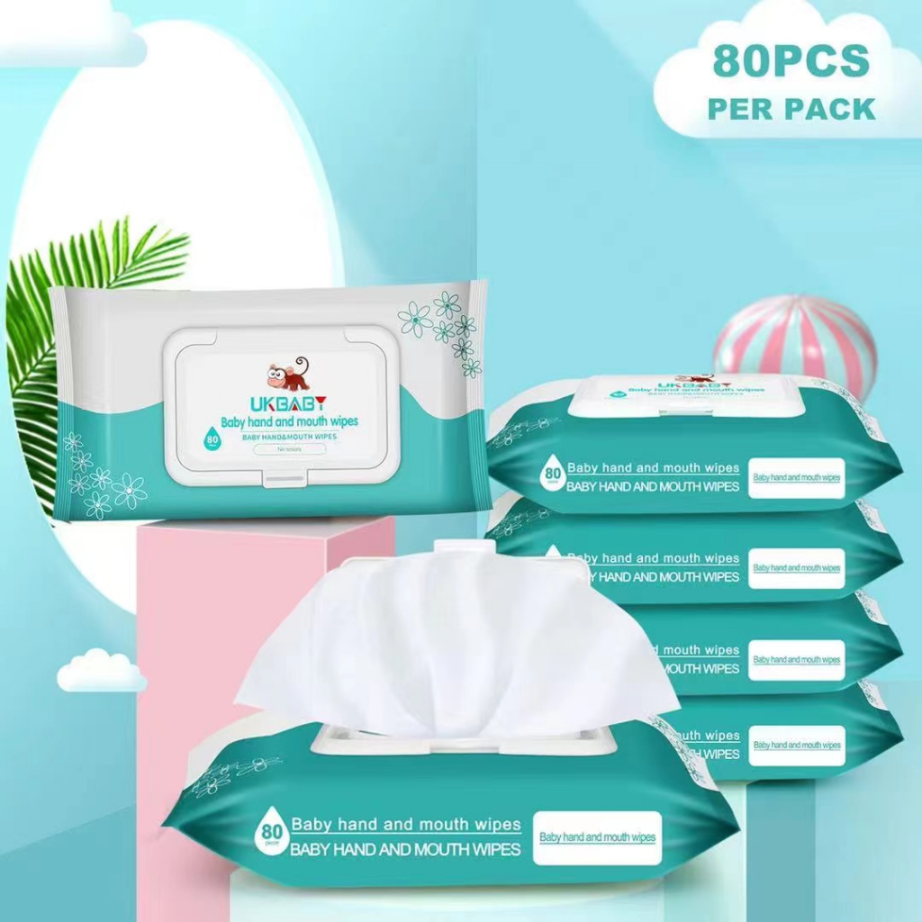 Jual HARGA UNTUK 1 PCS TISU BASAH BAYI 80 LEMBAR / BABY WIPES BPA FREE ...