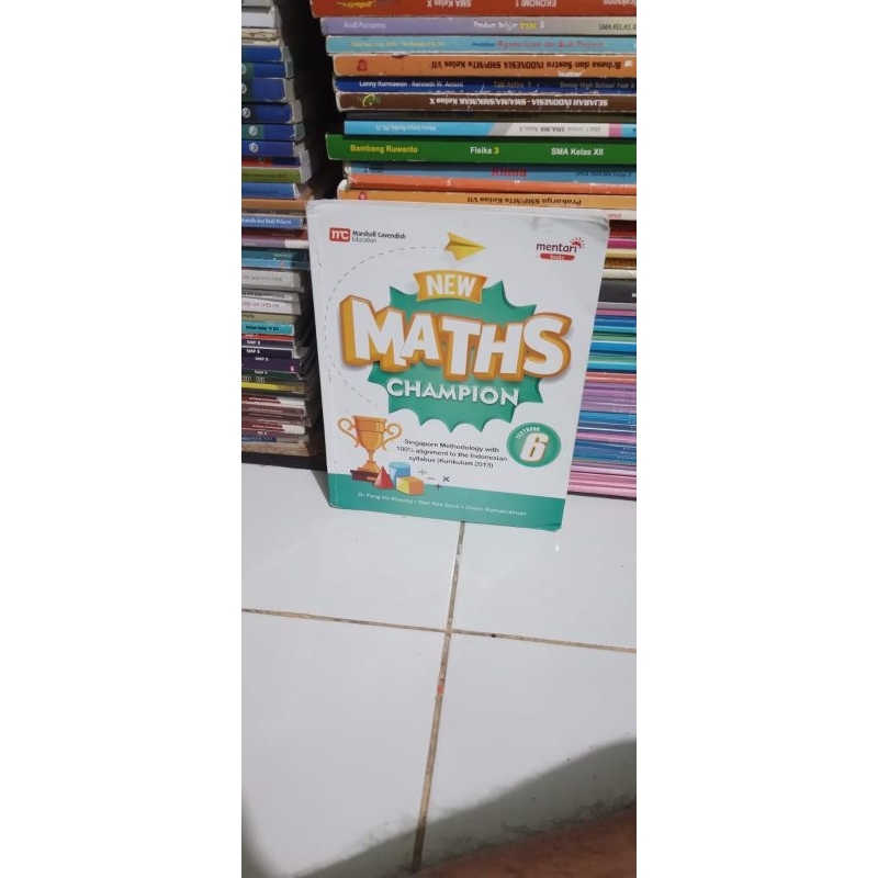 Jual Buku New Maths champion 6 textbook | Shopee Indonesia