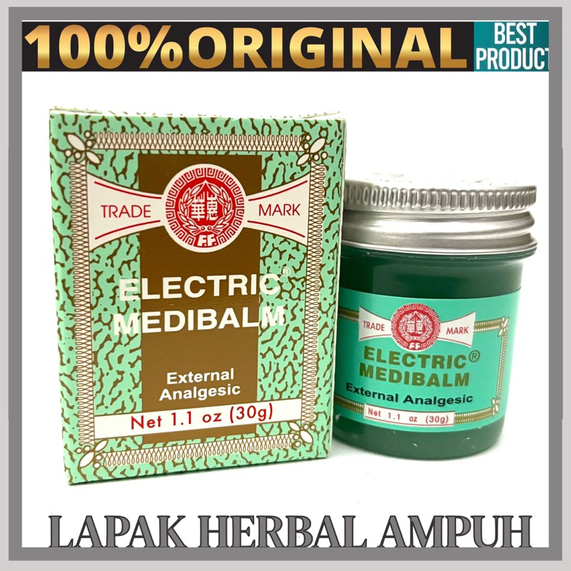 Jual Balsem Electric Medibalm 30g Singapore Shopee Indonesia