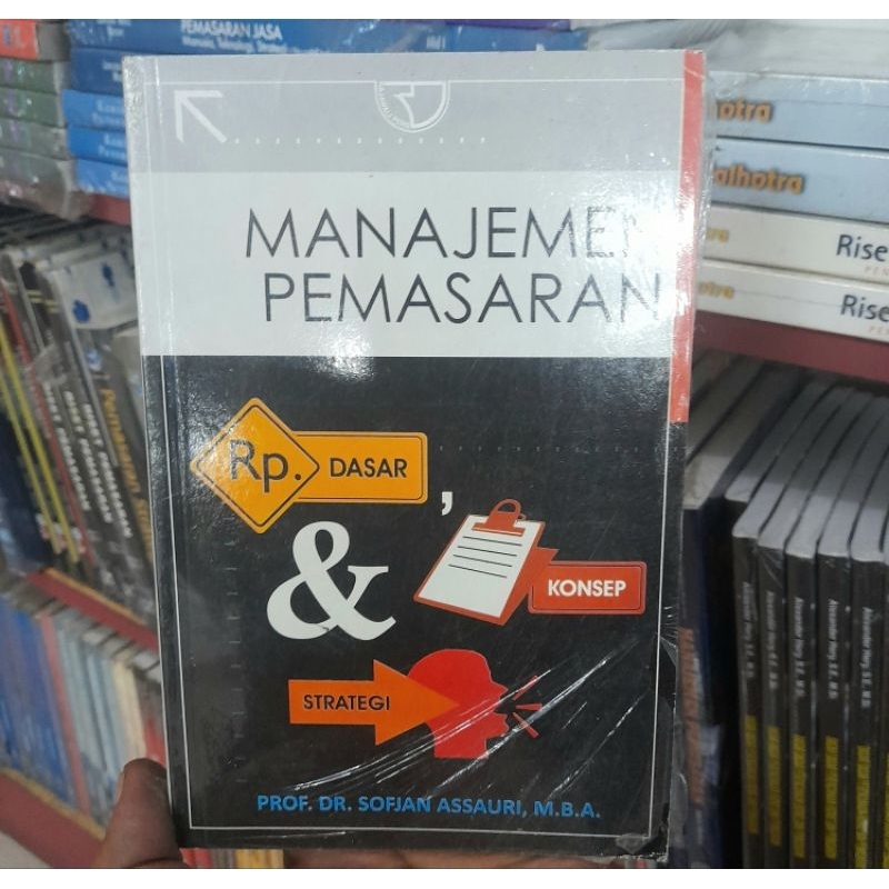 Jual Manajemen Pemasaran Dasar Konsep Dan Strategi Sofjan Assauri Buku Original Hvs Shopee