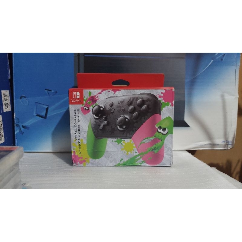 Jual Pro controller Splatoon Edition Nintendo Switch | Shopee Indonesia