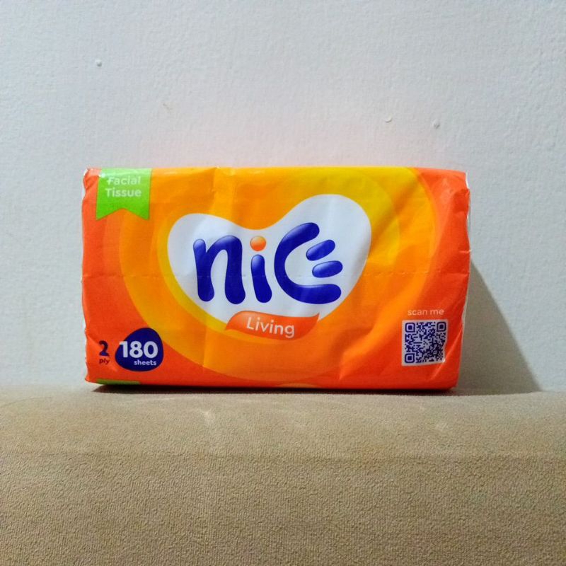 Jual Tissue Tisu Nice Facial Wajah 360 Lembar Atau 180 Sheet 2 Ply ...