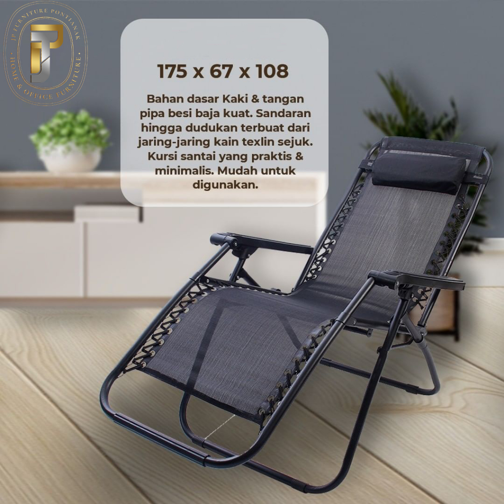 Jual Kursi Santai - Kursi Pantai - Kursi Berjemur - Kursi Kolam Renang ...