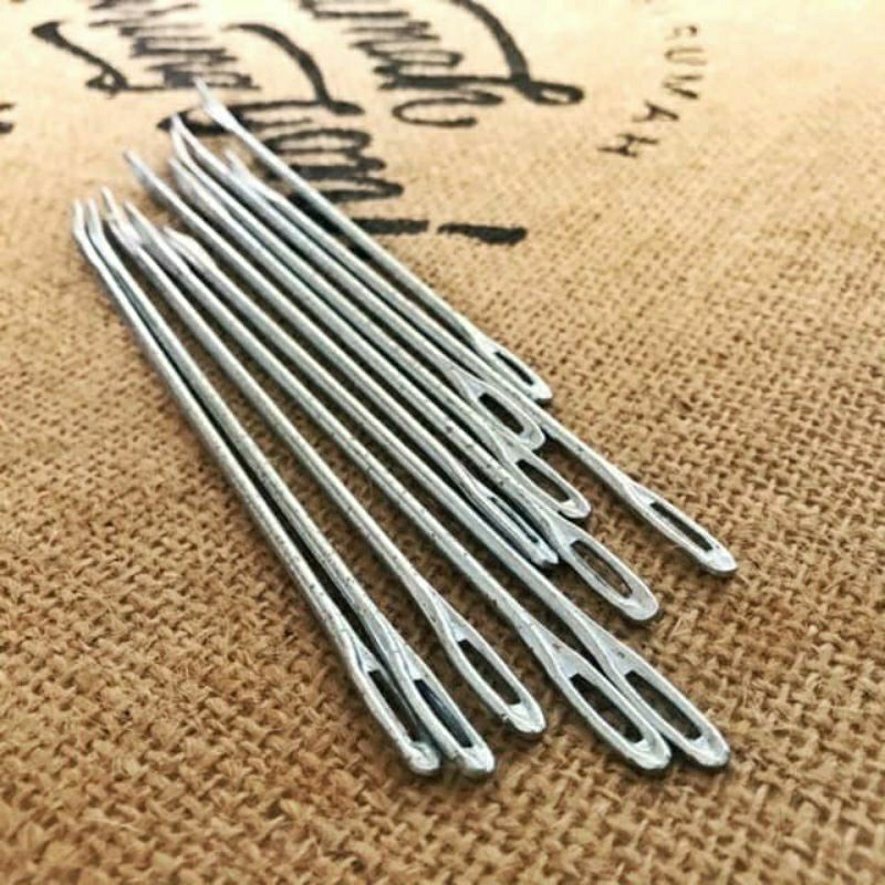 Jual (isi25pcs) JARUM JAHIT KARUNG | JARUM GONI | Shopee Indonesia