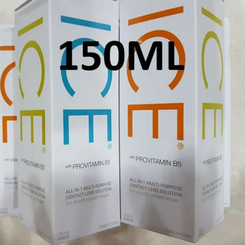 Jual Air softlens/ cairan pembersih softlens ICE 150 ml | Shopee Indonesia