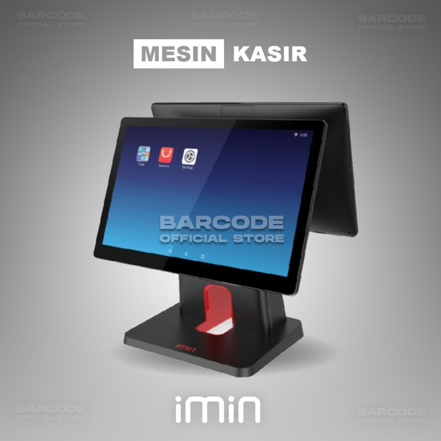 Jual MESIN KASIR POS TOUCHSCREEN IMIN D3-506 ANDROID DUAL DISPLAY 2GB/16GB | Shopee Indonesia