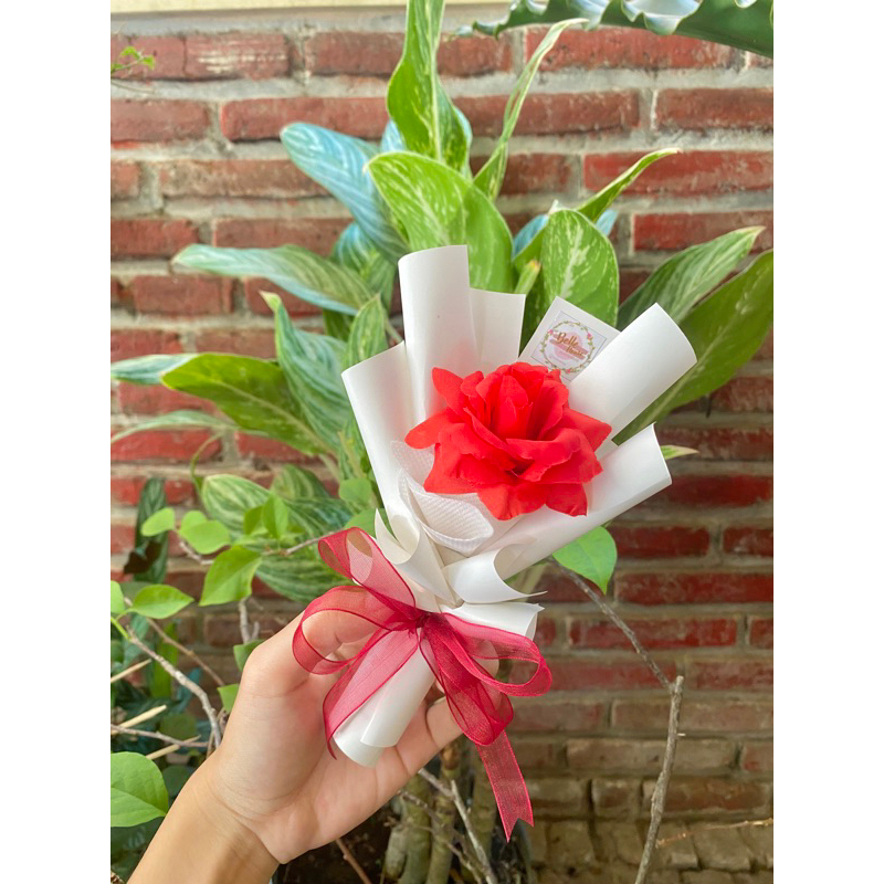 Jual Bouquet Bunga Kemerdekaan Agustusan Merdeka Merah Putih | Shopee ...