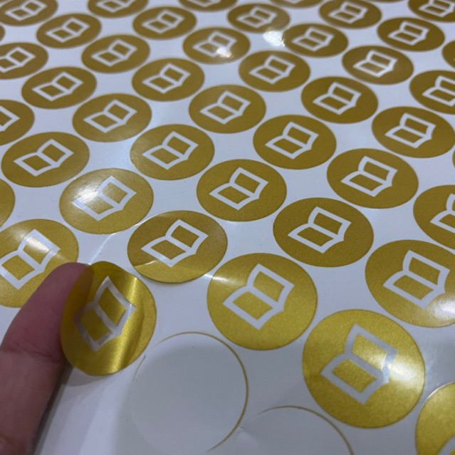 Jual STICKER LABEL TINTA PUTIH | TINTA SILVER | TINTA GOLD | Shopee ...