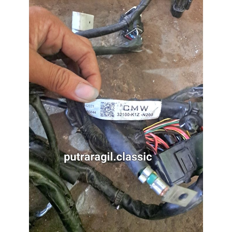 Jual KABEL BODY WIRE HERNES SUP HERNES BATREI KABEL BODY FULL SET HONDA ...