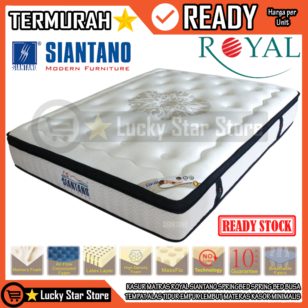 Jual [Instan] MATRAS ROYAL MINIMALIS MATERAS SIANTANO KASUR ALAS BUSA ...
