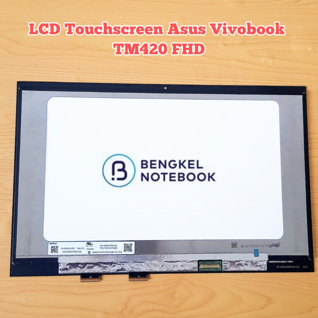 Jual LCD Touchscreen Asus Vivobook TM420 TM420I TM420IA TP420 TP420IA TM4201 1920X1080 FHD ...