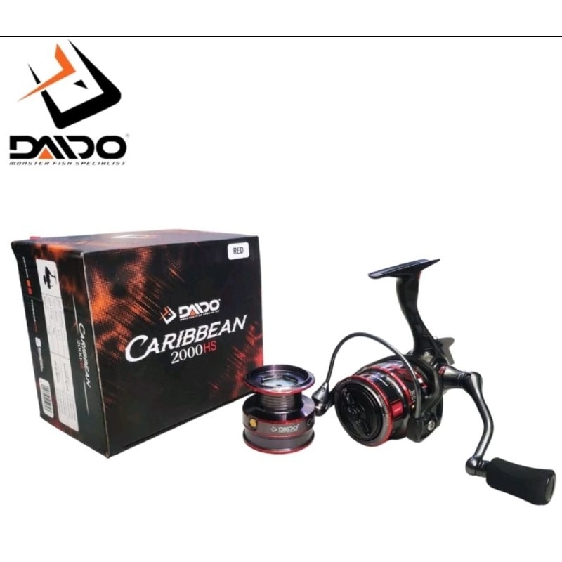 Jual Reel Daido Caribbean , 2000,3000 HS | Shopee Indonesia
