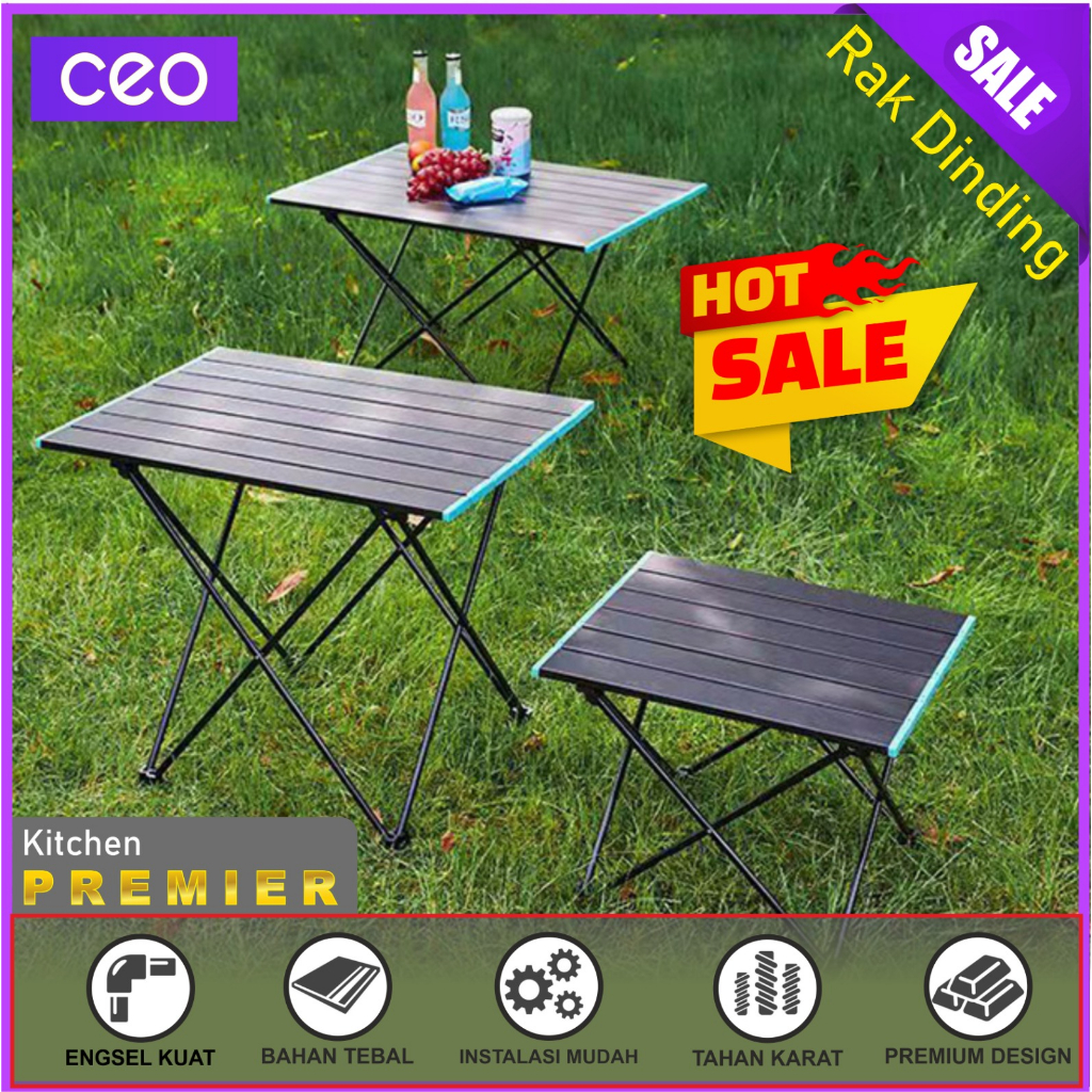 Jual [SPECIAL DISCOUNT] Meja Outdoor Lipat Portable Piknik Camping ...