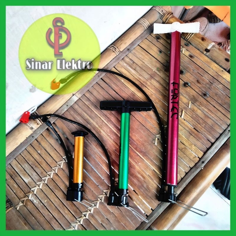 Jual POMPA SEPEDA MOTOR FIXIE/POMPA UKURAN BESAR KECIL SEDANG | Shopee ...