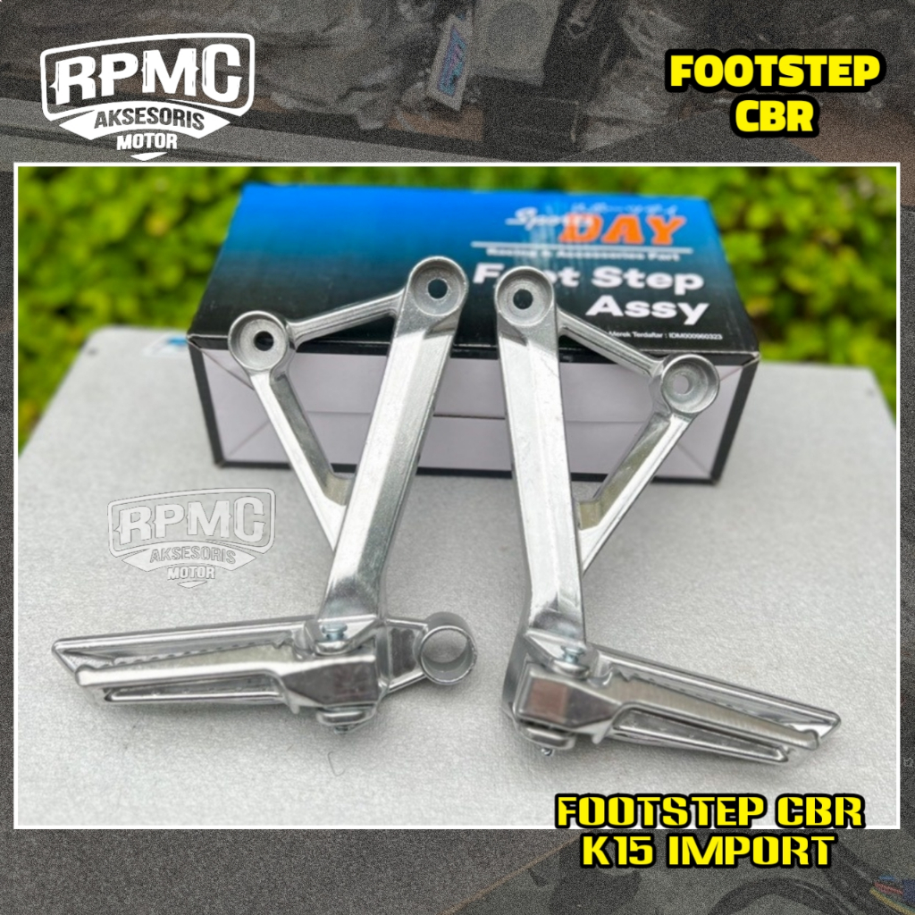 Jual FOOTSTEP CBR K15 CB150R FOOT STEP BARSTEP FOTSTEP POSTEP IMPORT K ...