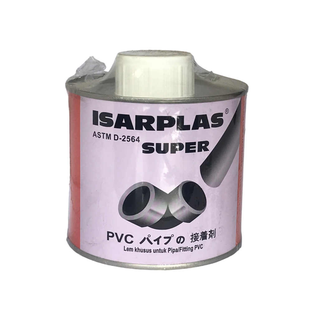 Jual Lem Isarplas Kuas 400 gram - Lem Pipa Pralon PVC | Shopee Indonesia