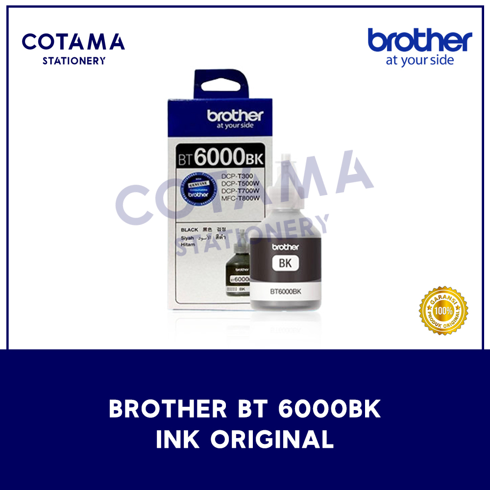 Jual Tinta Brother BT6000BK BT6000 Black Original | Shopee Indonesia