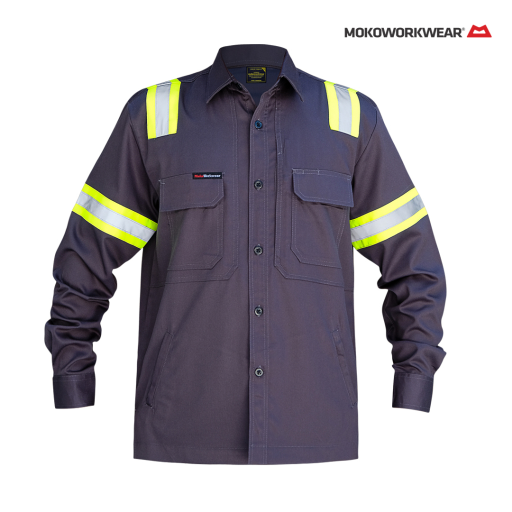 Jual WEARPACK BAJU SAFETY PREMIUM AIRFLOW TACTICAL DARK CHORCOAL LIME ...