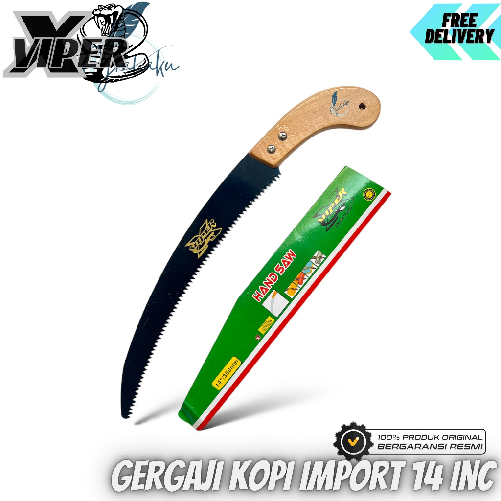 Jual Gergaji Kopi X VIPER 14 Inc - Gergaji Dahan / Gergaji Ranting Bonsai - Graji Triplek Anti ...