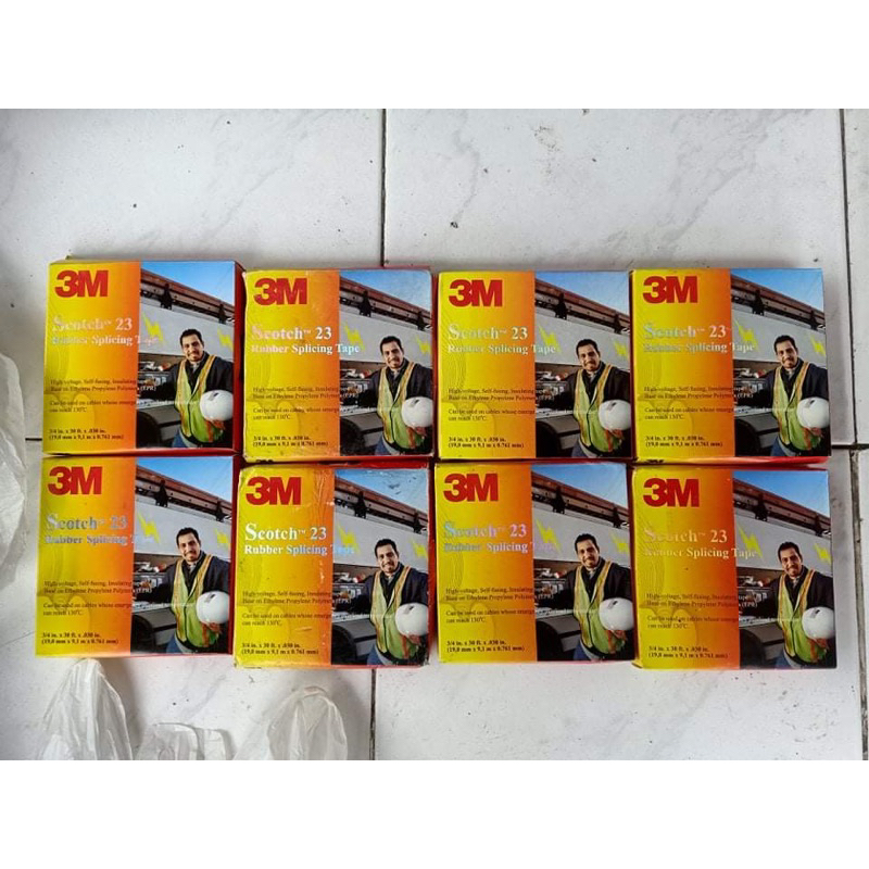 Jual Isolasi 3 M Rubber Scotch 23 | Shopee Indonesia