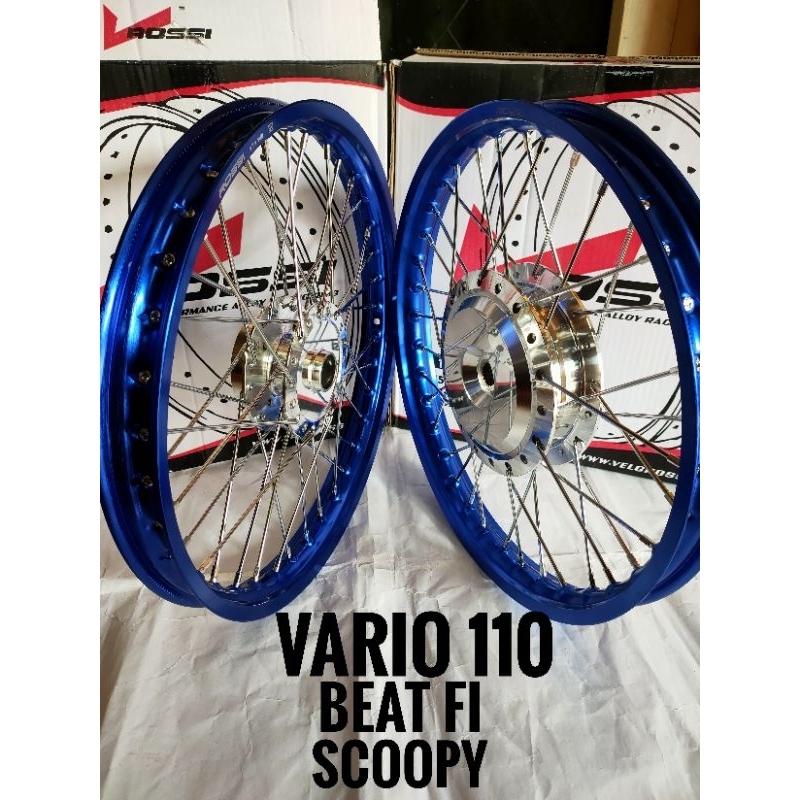 Jual VELG ROSSI ORIGINAL MOTOR VARIO 110 / BEAT FI / SCOOPY/ GENIO ...