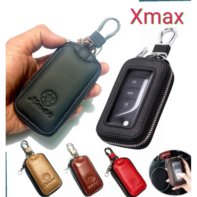 Jual Dompet kunci remote keyless motor yamaha XMAX kulit asli dompet ...