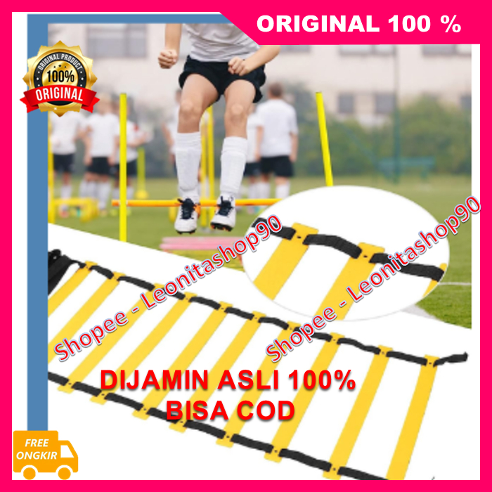 Jual Tangga Tali Latihan Kebugaran Ligim Agility Ladder Cima Drills ...