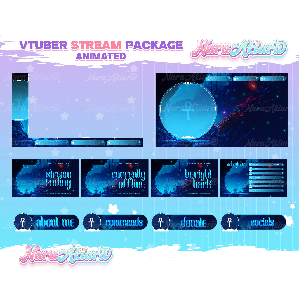 Jual Transformasi Siaran Anda dengan Paket Overlay Streaming Eksklusif ...