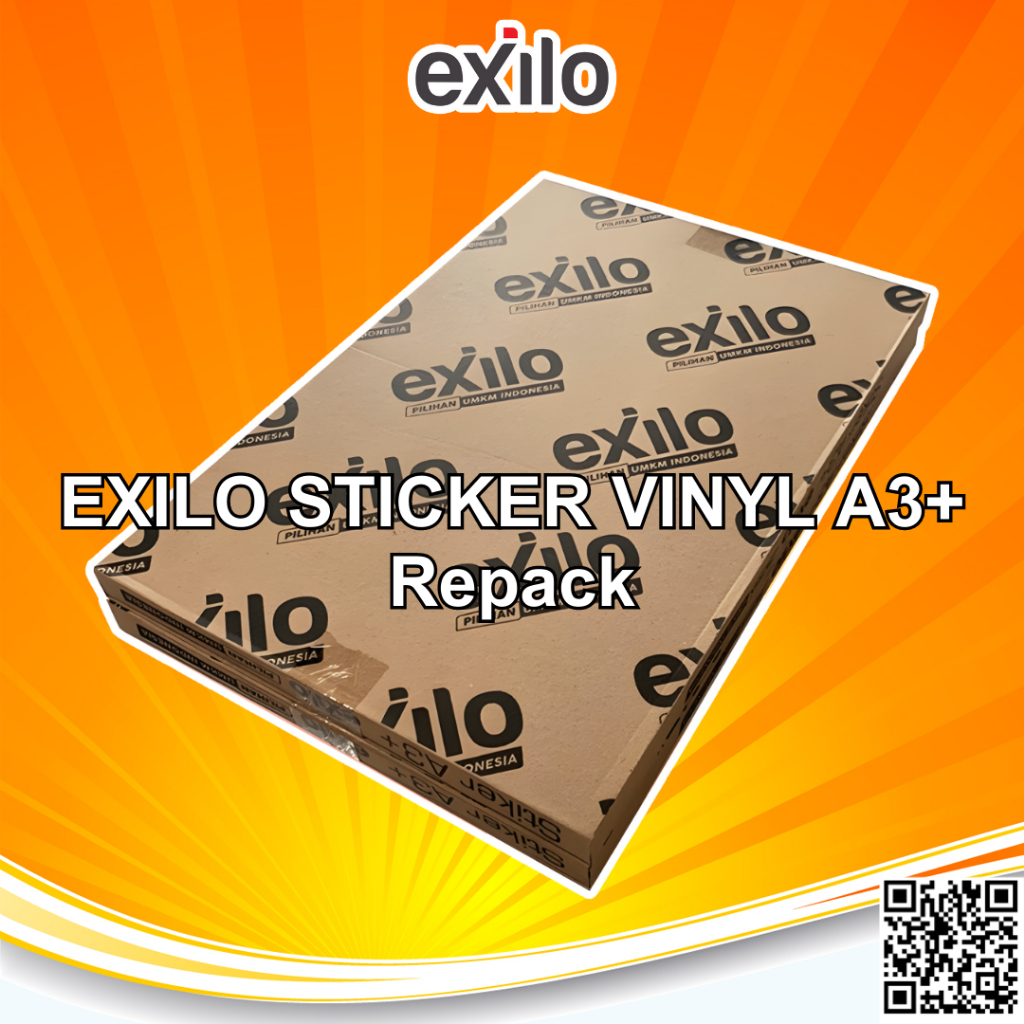 Jual Exilo Sticker Vinyl Digital Print Laser Toner A3+ Gloss/Matte ...