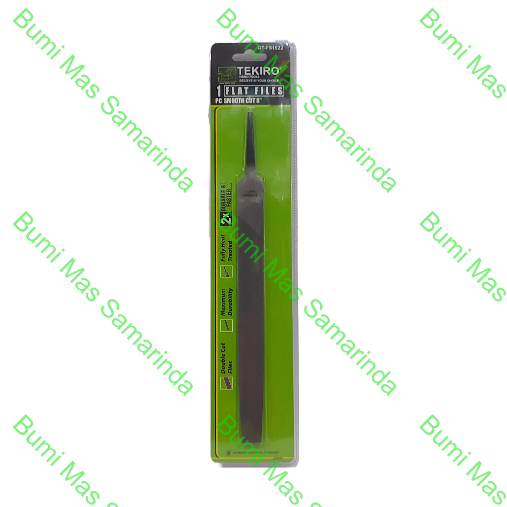 Jual TEKIRO KIKIR FLAT PLAT HALUS 8" / FLAT TILES SMOOTH CUT 8" INCH ...
