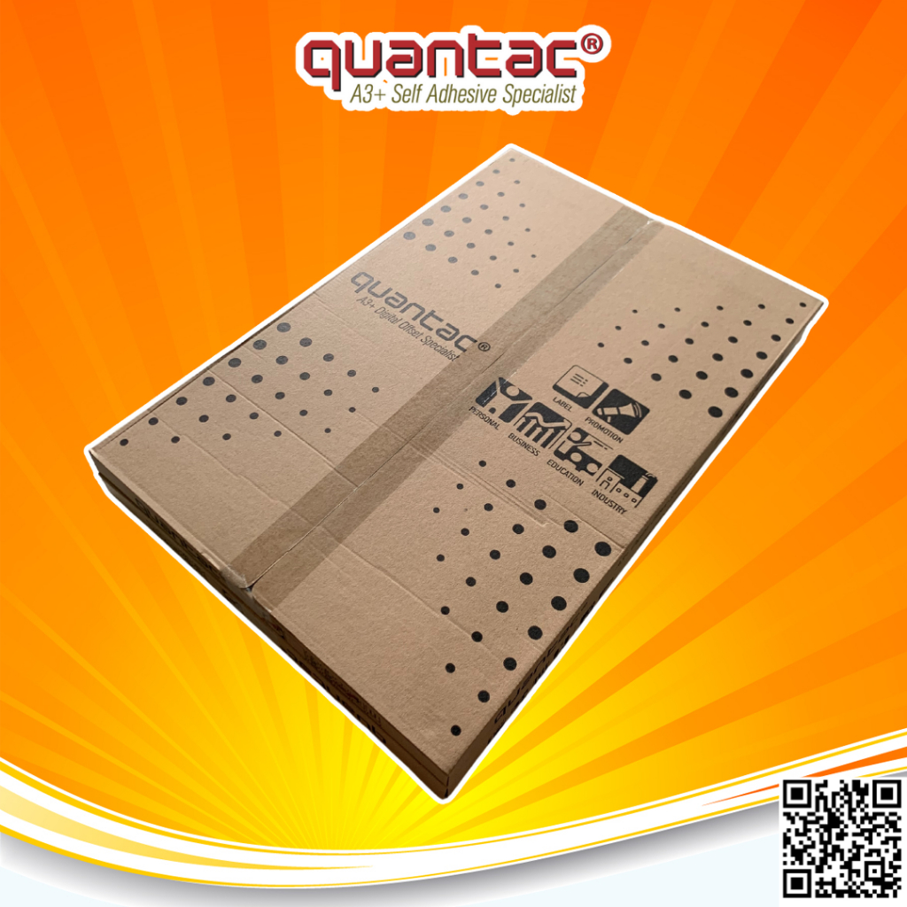 Jual Quantac Sticker VInyl A3+ Metalize Silver | Gold Bright | Matte ...