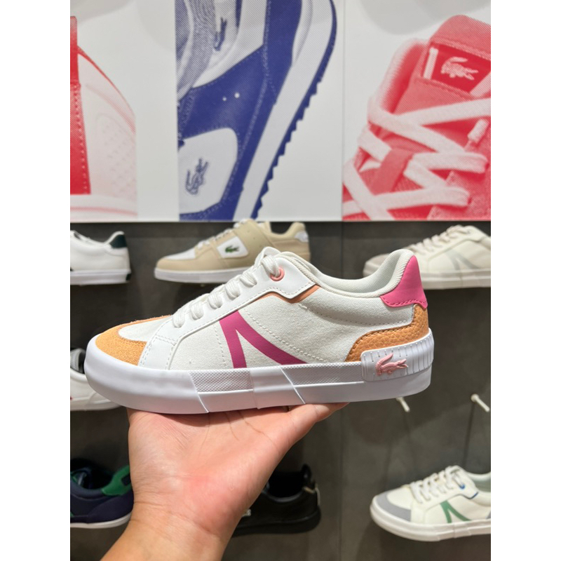 Jual Women's Lacost L004 Textile Colour Block Trainers | Shopee Indonesia
