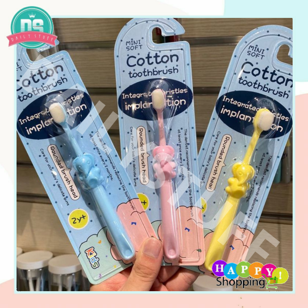 Jual DS SKG496 Sikat Gigi anak lembut / Soft Cotton Toothbrush Sikat ...