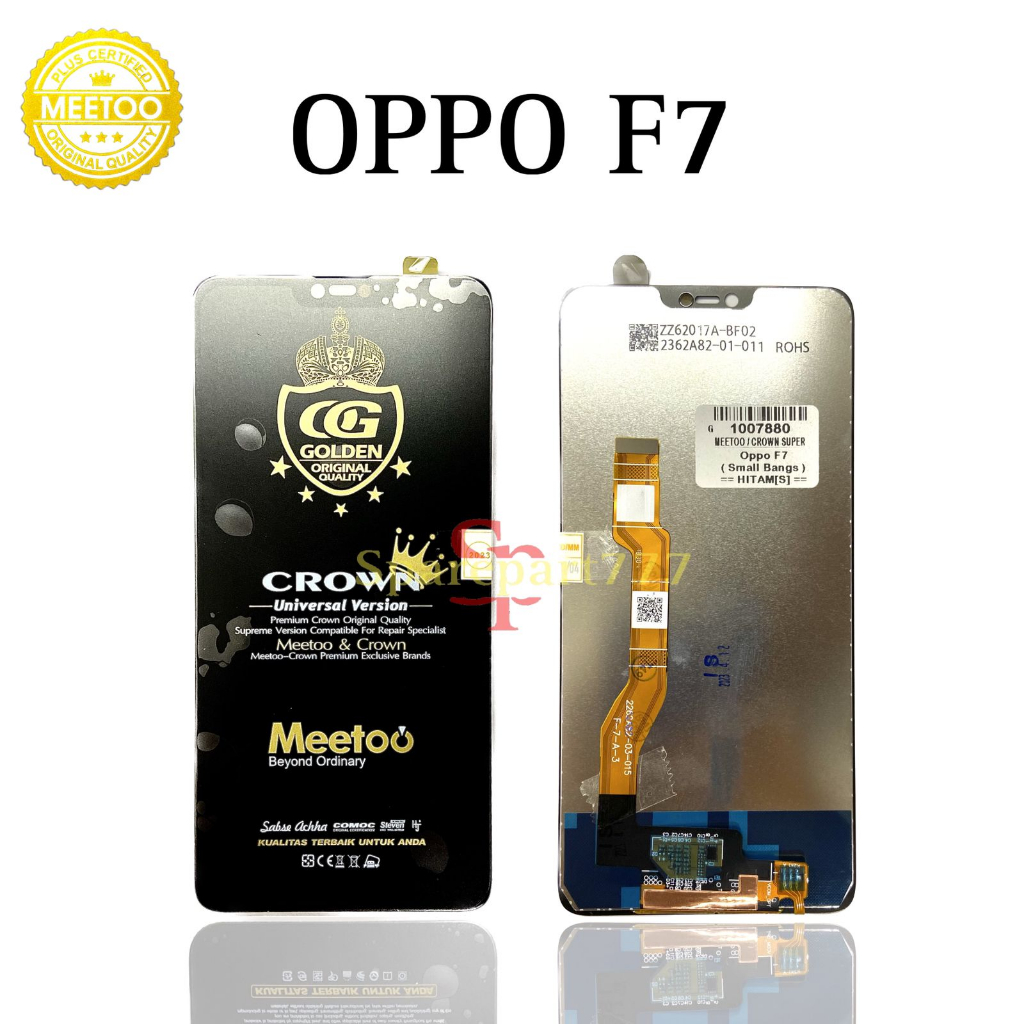 Jual Crown Super / MEETOO - LCD Touchscreen Fullset Oppo F7 CPH1819 ...