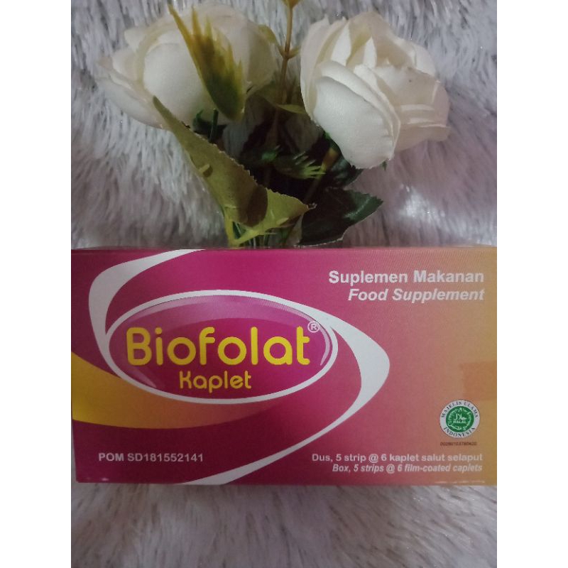 Jual BIOFOLAT 1 BOX ISI 5 STRIP (30 KAPSUL) | Shopee Indonesia