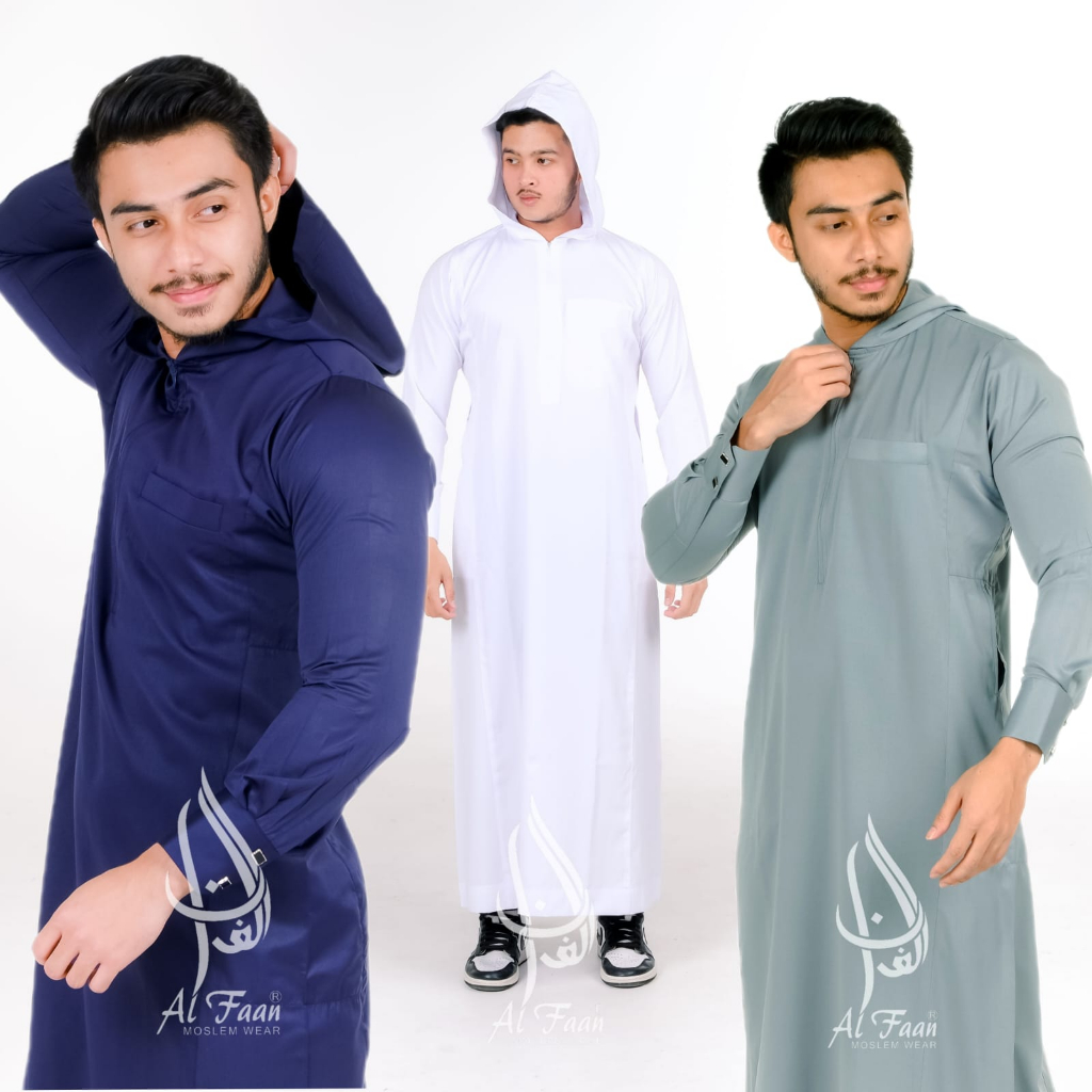 Jual Jubah Hoodi Jubah Gamis Pria Gamis Pria Jubah Pria Muslim Gamis ...