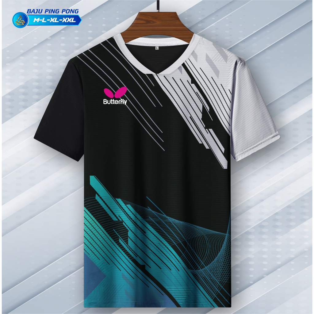 Jual BUTT02-BAJU PING PONG DEWASA / JERSEY TENIS MEJA / KAOS TENIS ...